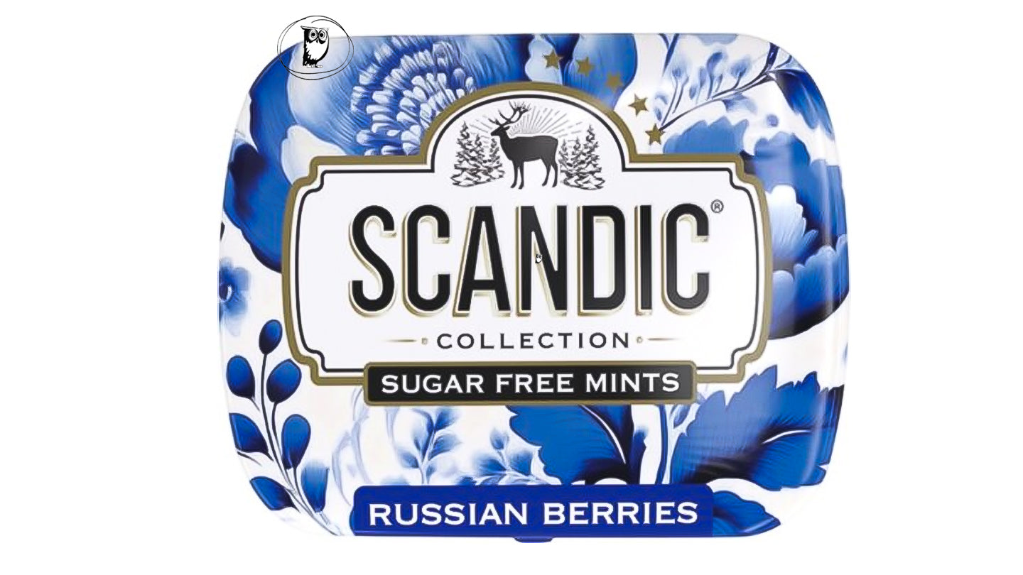 סוכריות מנטה פירות יער רוסיים - ללא סוכר-candic Collection Sugar Free ...